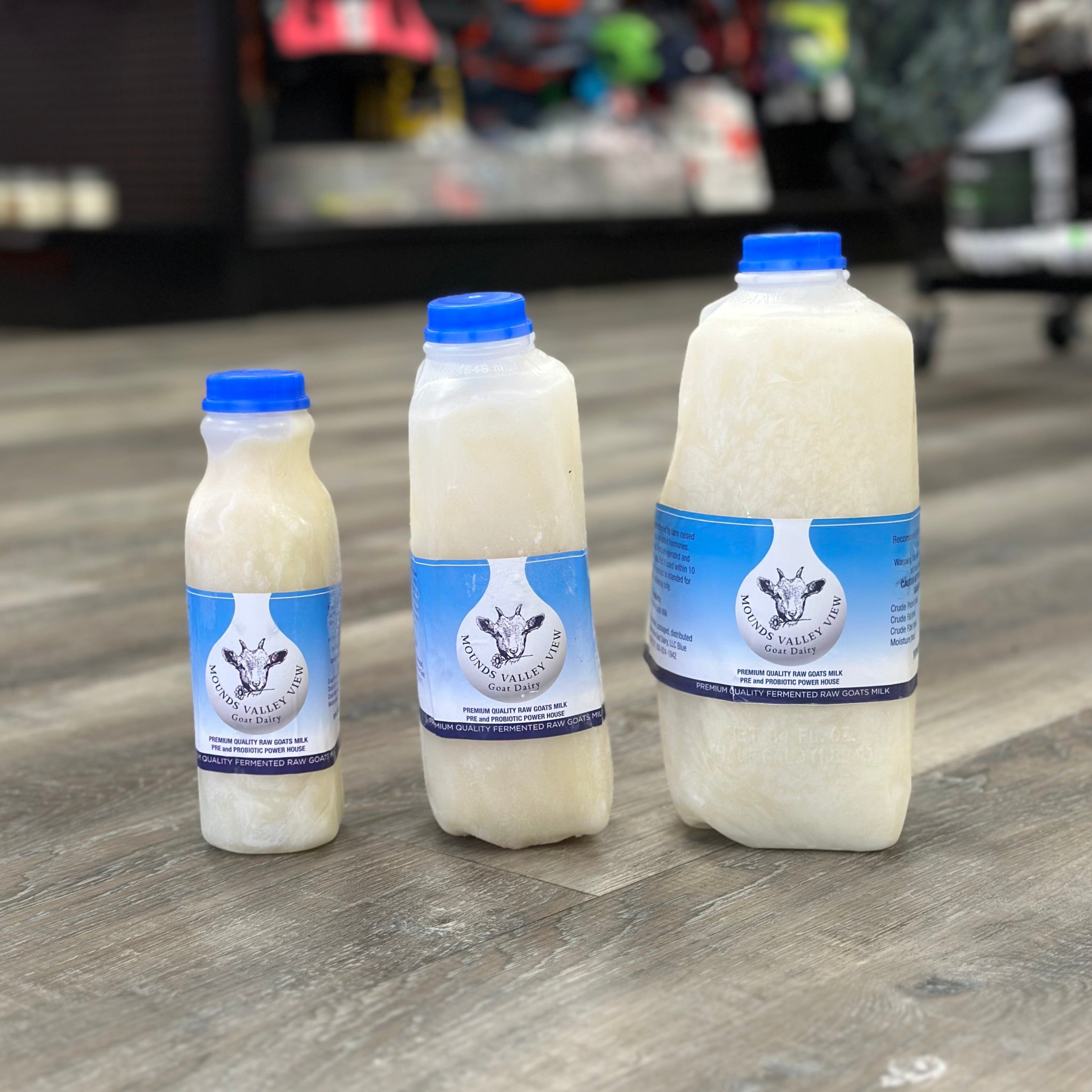 Mounds Valley View Raw Goats Milk