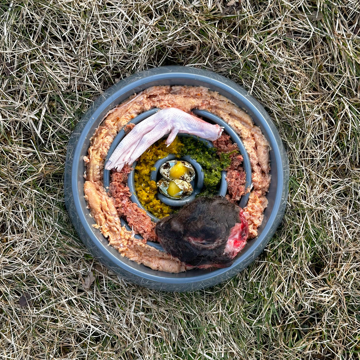 Raw Rations Frozen Rabbit Heads