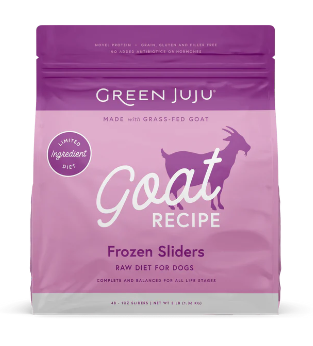 Green JuJu Frozen Goat Recipe 3lb Bag
