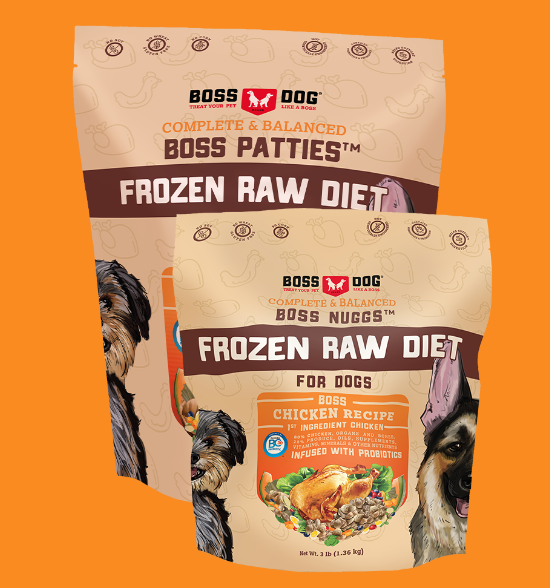 Boss Dog Chicken Frozen Diet