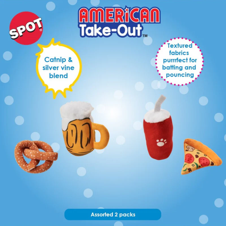 Ethical Pet Spot American Take-Out Assorted 2pk