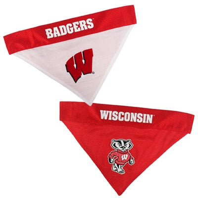 Wisconsin Badgers Reversible Bandana