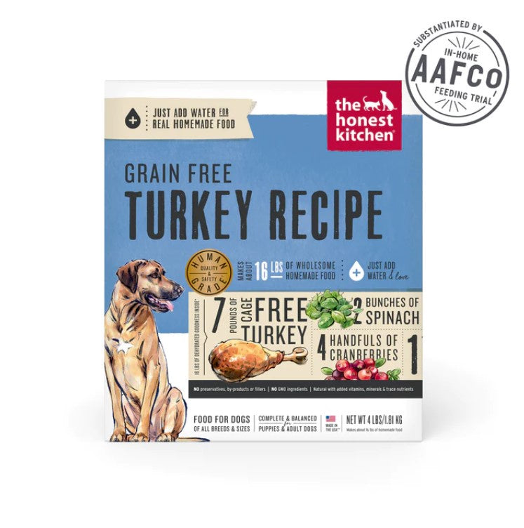The Honest Kitchen Dehydrated Grain Free Turkey Dog Food